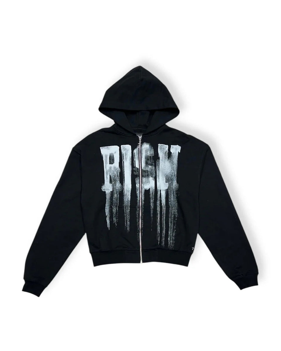 LAST NEST Risk Zip Up Hoodie / Black – THE GALLERY BOX